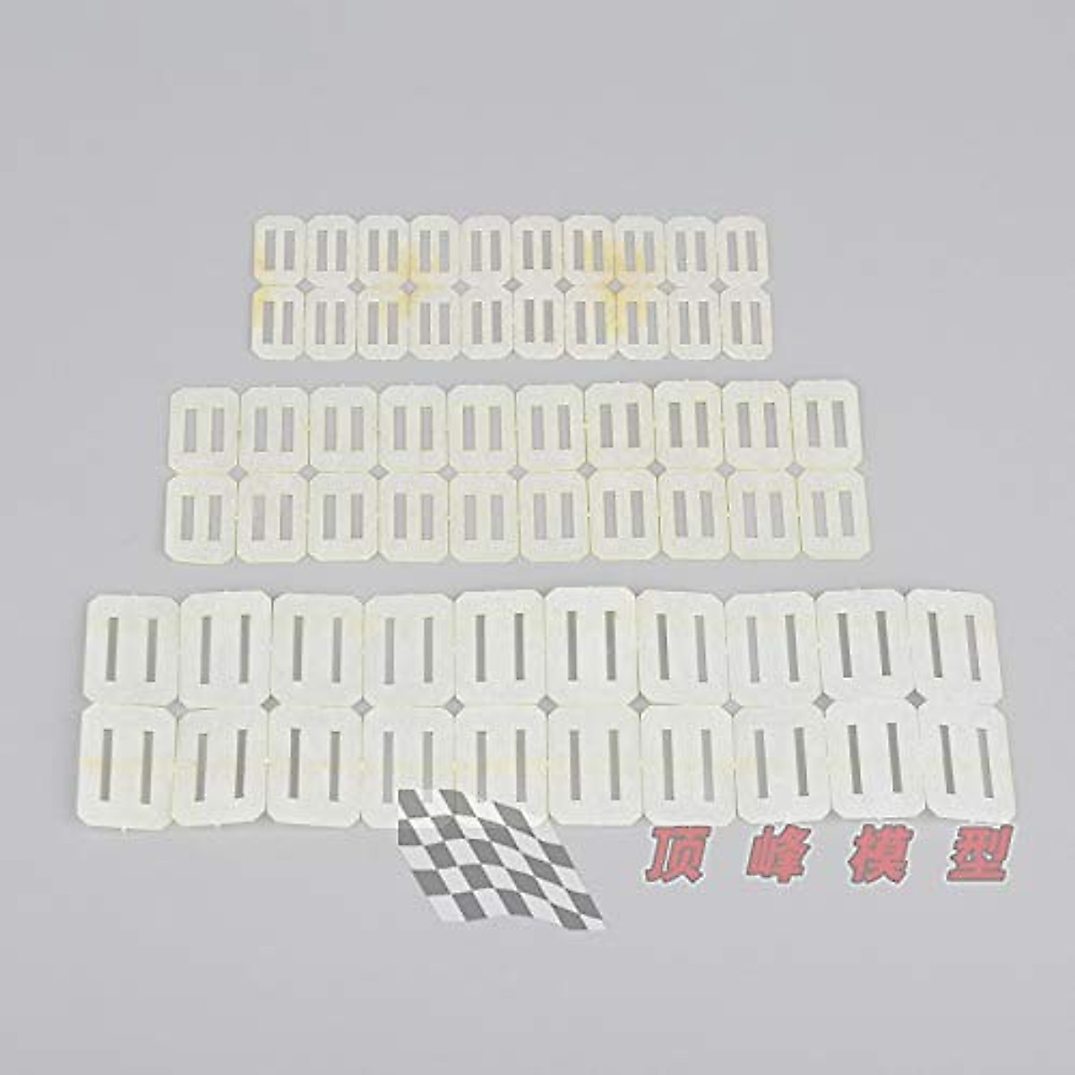 Parts & Accessories 20Pcs/Lot Paper Hinges/Hinge Folding Leaf/aileron Tail Wing Connector, KT, Foam, balsa rc Airplane Universal - (Color: L26 XW17mm (Large))