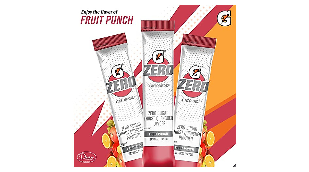 Gatorade Zero Powder Packets: Sugar-Free Hydration & Energy