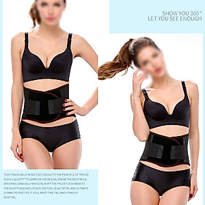 LSRRYD Premium Double Pull Lower Back Lumbar Support Belt Brace Lower Back Brace Pain Relief Back Support Brace for Pain Relief and Injury Prevention (Size : XL)