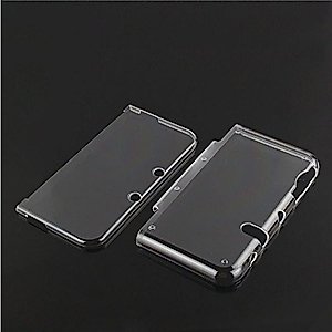For New 3DS Case Ultra Clear Crystal Transparent Hard Split Shell Protective Case Cover Skin Housing Shell Case Cover