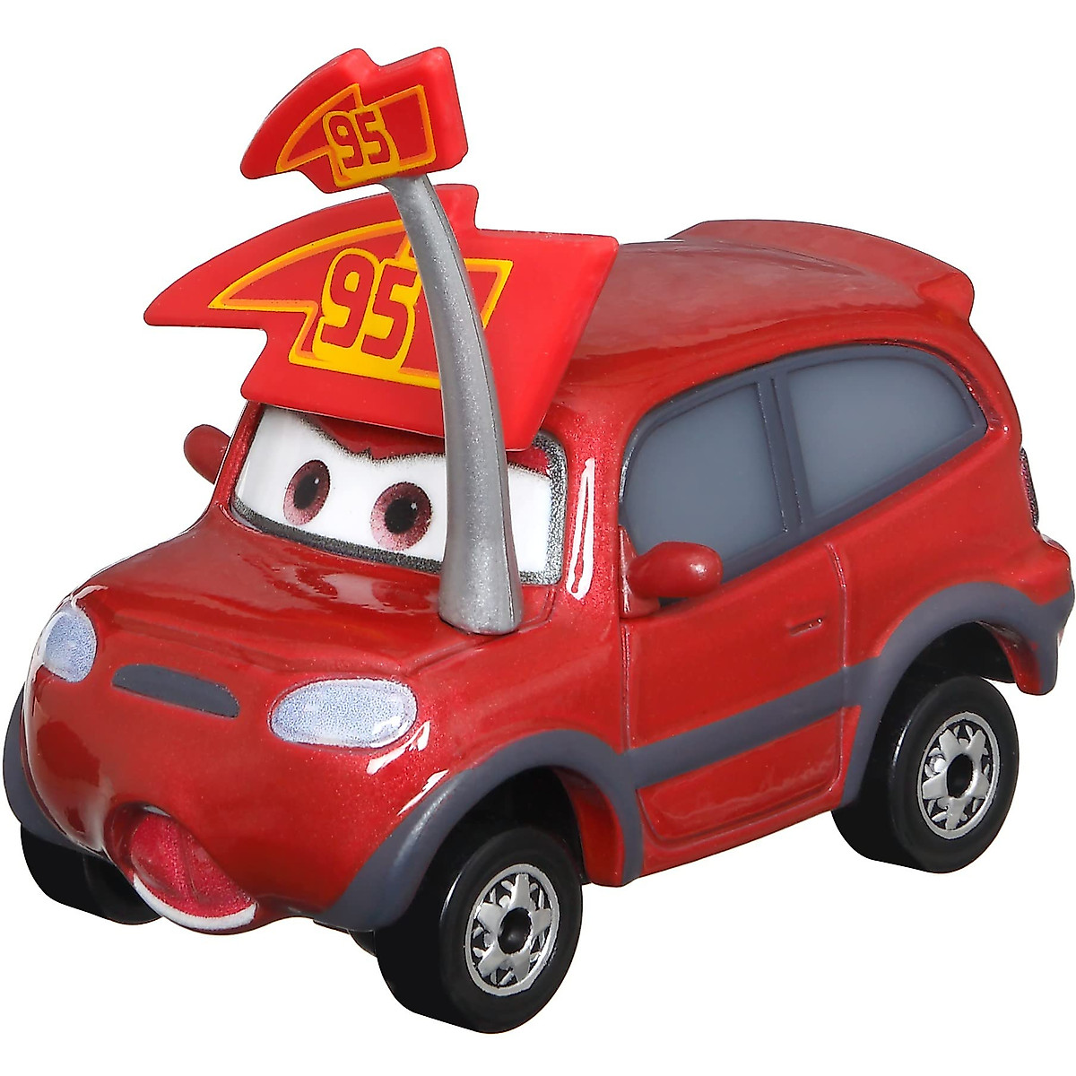 Disney and Pixar Cars Die-Cast Timothy Twostroke Vehicle, 1:55 scale Fan Favorite Character Vehicles for Racing and Storytelling Fun, Gift for Kids Ages 3 Years and Older