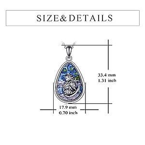 YFN Cat Necklaces Cat Jewelry for Women Sterling Silver Cat Gifts for Cat Lovers Cat Lover Gifts for Women Cat Lady Cat Themed Gifts Silver Cat Pendant 18"