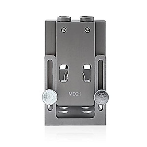 pocket screw jig MD21 Aluminum Alloy Pocket Hole Jig Kit With 9mm Step Drill Bit