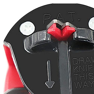 2PCS Knife Sharpeners, Mini Pocket Knife Sharpener Suction Cup Sharpening Stone for Most Blade Types Kitchen Camping