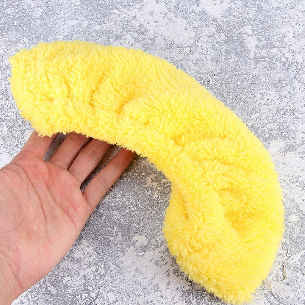 BESPORTBLE 2 Pairs Ice Skate Guards Elastic Skating Blades Covers Kids Plush Skate Shoes Blade Protector (Yellow Pink S)