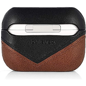 Bullstrap Premium Leather Case Compatible with Apple AirPods 3, Wireless Charging, Two-Piece Design (Terra)