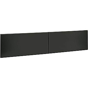 HON 38000 Series Hutch Flipper Doors For 60"w Open Shelf, 30w x 15h, Charcoal