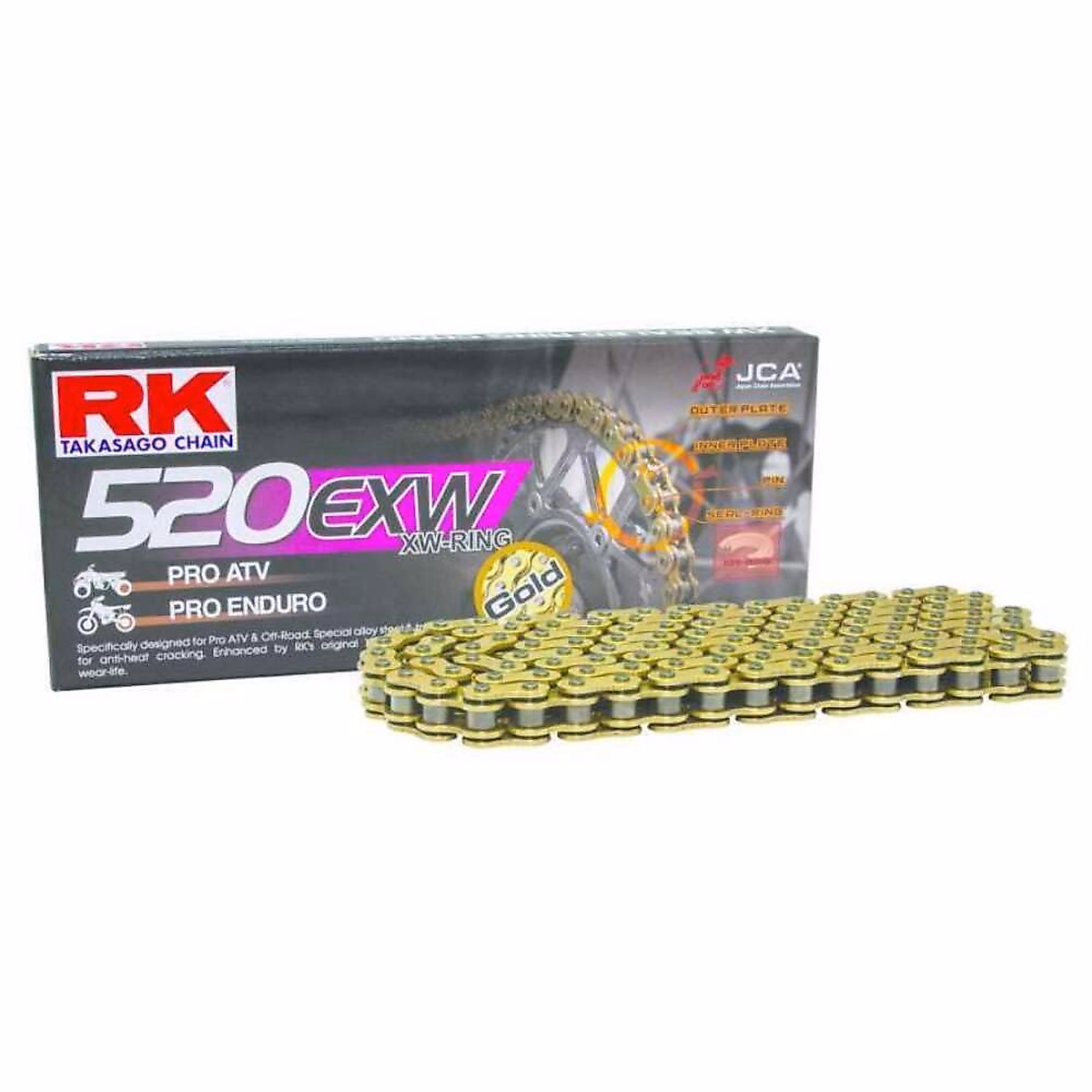 RK GB520EXW Chain Gold Drive GB520EXW-120