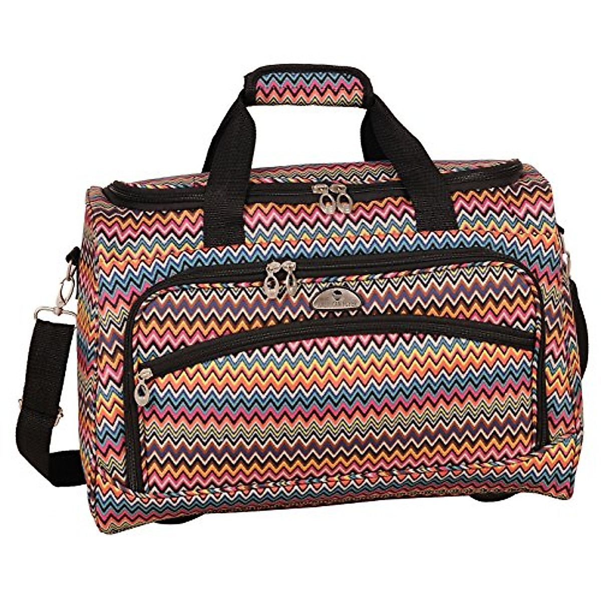 American Flyer Gold Coast 5-Piece Spinner Luggage Set, Pink, One Size