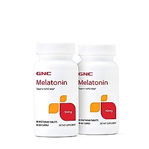 GNC Melatonin 10mg - Twin Pack