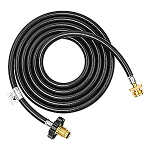 ArrogantF F273704 10 Ft Propane Heater Adapter Hose Assembly Compatible with MH9BX MH18B Mr. Heater Big Buddy Series for Indoor/Outdoor Heater Portable Propane Appliances