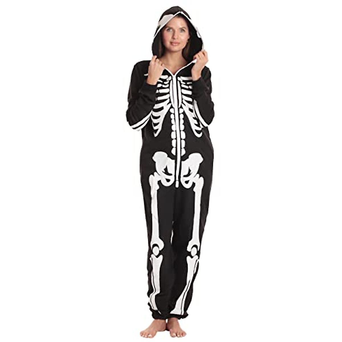 Just Love Adult Onesie Womens Skeleton Costume 6950-S