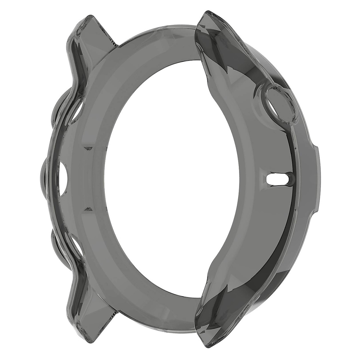 Disscool Silicone Case for Suunto 7 GPS Sports Smart Watch, Soft Anti Drop Protective Skin for Suunto 7 GPS Sports Smart Watch (Black)