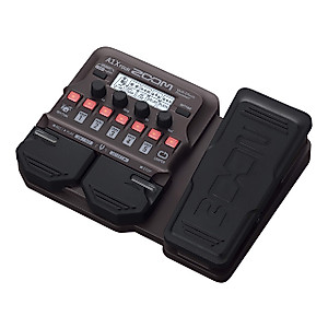 Zoom A1X FOUR Acoustic Instrument Multi-Effects Processor with Expression Pedal, Acoustic Modeling, Looper, Rhythm Section, For Guitar, Saxophone, Trumpet, Violin, Harmonica, and Upright Bass