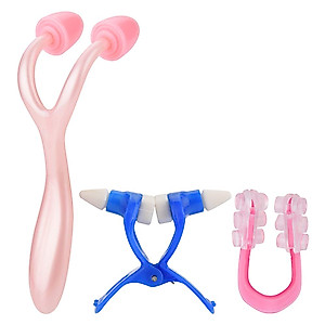 Nose Clip,Nose Up Lifting Shaping Clip for Nose Lifter Straightener Safety Silicone Clipper Nose Shaper Beauty Tool Set Pain Nose High Up Tool Nose clamp (B)