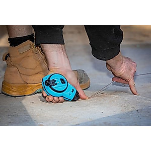 OX TOOLS Trade Heavy Duty Chalk Reel | 100ft / 30m | Small Chalk Line | Straight Line Reel | Thin Line Chalk Reel OX-T020830