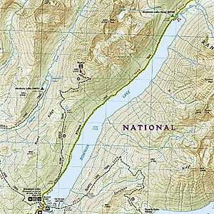 North Fork: Glacier National Park Map (National Geographic Trails Illustrated Map, 313)