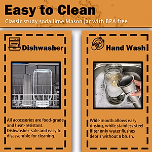 Cold Brew Coffee Maker Pitcher - 64oz Iced Coffee Maker with Stainless Steel Mixing Spoon & Super Dense Filter 3 Steps Finish, Classic BPA Free Sturdy Mason jar Pitcher with Gray Lid Easy to Clean