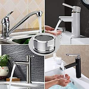 4Pcs Faucet Aerator 4 Pack Kitchen Sink Aerator Replacement Parts With Brass Housing 15/16 Inch Male Thread Aeratorwith gasket for kitchen and bathroom