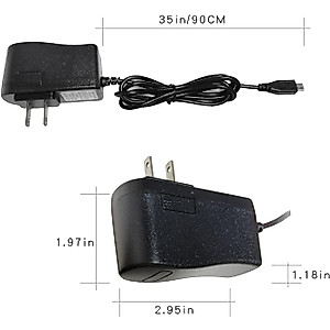 Bawofu 5V 2A Micro USB Power Supply Wall Charger AC/DC Adapter Universal Power Adapter