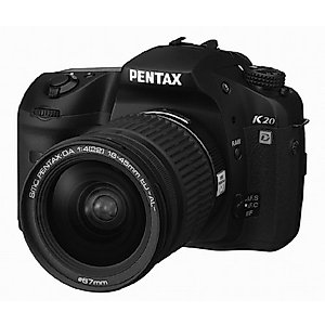 Pentax K20D 14.6MP Digital SLR Camera with Shake Reduction and 16-45mm f/4.0 ED AL Zoom Lens