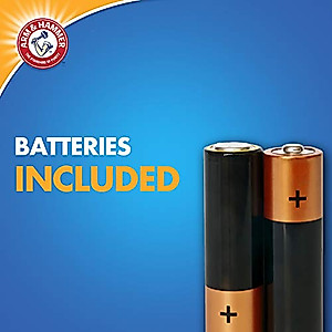 ARM & HAMMER Spinbrush PRO+ Extra White Battery-Operated– Spinbrush Battery Powered Toothbrush Removes 100% More Plaque- Soft Bristles -Batteries Included