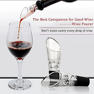wufawutian 2 Pack Wine Aerator Pourer-Premium Decanter Aerating Spout