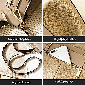 Cow Leather Purse Crossbody Bags for Women Small Tote Handbags for Women Satchel Shoulder Bags Clearance