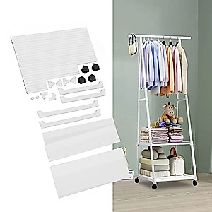Clothes Stand Hanger,Coat Rack,Multifunctional Triangular Movable Multi Layer Storage Clothing Garment Rack,for Hanging Scarf, Bag, Jacket,Triangle Coat Stand, for Home Bedroom
