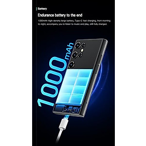 Small Size Cellphone SOYES S23 Pro 3G Mini Smartphone 2GB RAM 16GB ROM Android 8.1 Touch Screen Creative Gift for Kid 3.0Inch Small Mobile Phone (Green)