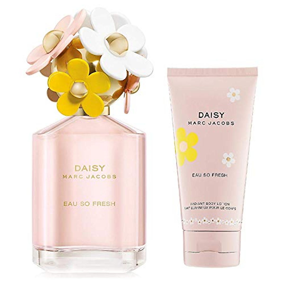 Marc Jacobs Daisy Eau So Fresh 2-Piece Fragrance Gift Set (Eau de Toilette Spray, 4.2 Ounce and Body Lotion, 2.5 Ounce )