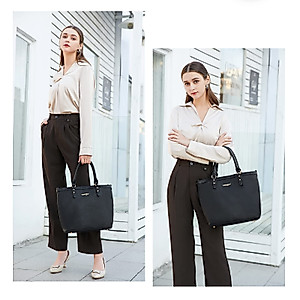 Montana West Tote Bag for Women Zipper Large Tote Purse Adjustable Strap Work Top Satchel Handbag Shoulder Hobo