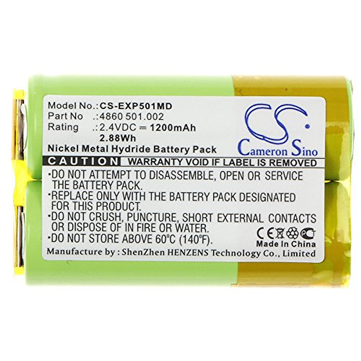 AMITH Battery Replacement for Eppendorf Part NO: 4860 501.002-03, 4860 501.002-05, 4860501.002-05, 4860501.002-06, 4860, Research Pro, Research Pro Electronic Pipett