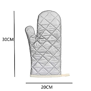 Custom Oven Mitts Set Kitchen Cooking Oven Glove Microwave Oven Glove Set Barbecue Glove Set Customizable Pattern