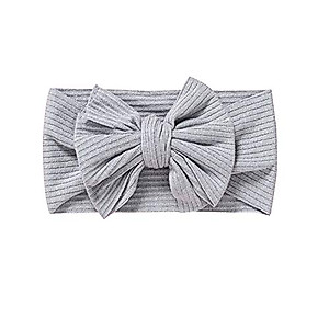 Mookiraer Baby Girls Headbands with Bows Handmade Hair Accessories Stretchy Hairbands for Newborn Infant Toddler Baby Essentials (Figure 10pcs)