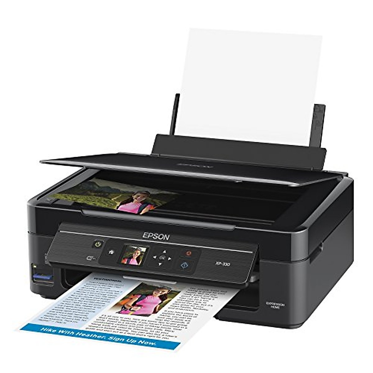 Epson Expression Home Xp-330 Wireless Color Photo Printer with Scanner and Copier, Amazon Dash Replenishment Ready