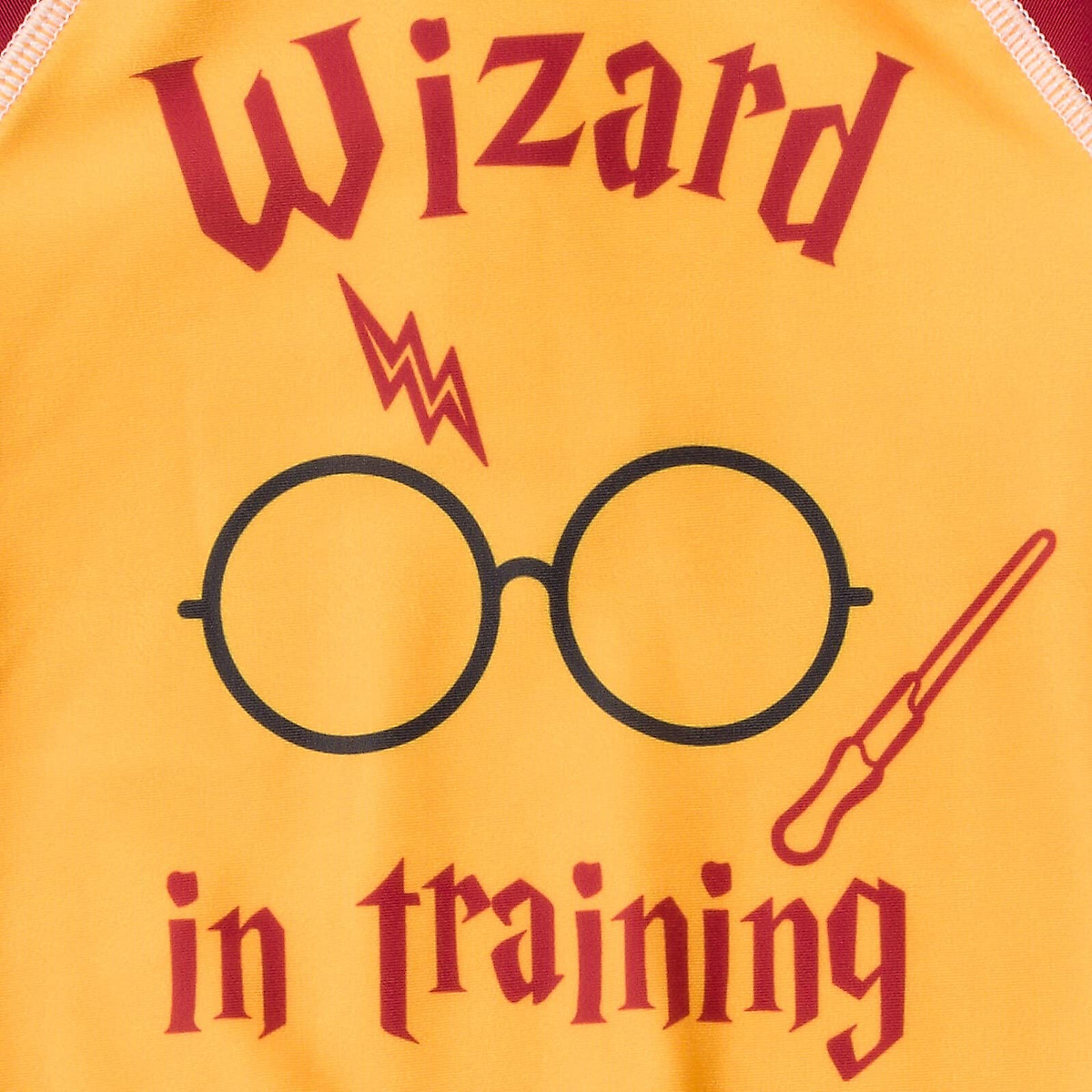 Harry Potter Infant Baby Boys One Piece Bathing Suit Yellow 18 Months