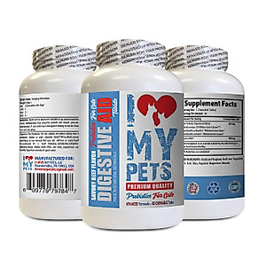 I LOVE MY PETS LLC cat probiotics - CAT Digestive AID - Healthy PROBIOTICS - Chews - cat Digestive enzymes with probiotics - 60 Treats (1 Bottle)