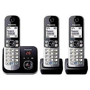 Panasonic KX TG6823 - Schnurlostelefon - Anrufbeantworter mit Rufnummernanzeige