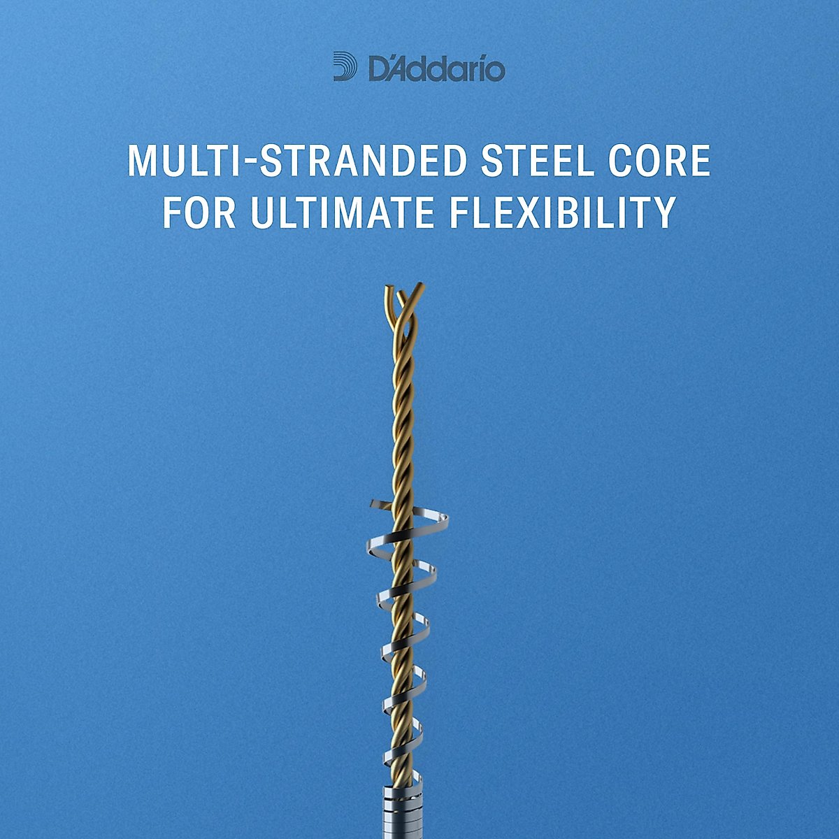 D'Addario Orchestral - Helicore 4/4 Size Violin String - Plain Steel E String - H311 4/4H - E String Only - Heavy Tension