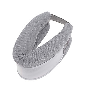 Heallily Cervical Gear Neck Support Brace Cervical Collar for Stiff Neck Pain Relief Injury Recovery Gray 1pc
