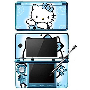 Kitty Blue Fairy Game Skin for Nintendo 3DS Console
