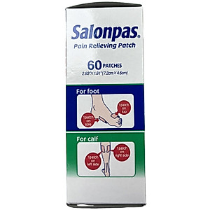 Salonpas Relief Patches, 60 Count