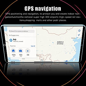 Tablet Laptop, Android 6.0 Tablet PC Octa Core Notebook Play WIFI WPS Office GPS Gobal Version Laptop 1+16G Dual SIM 10.1 Inch Tablets US Plug, Holiday Gift for Family (White)