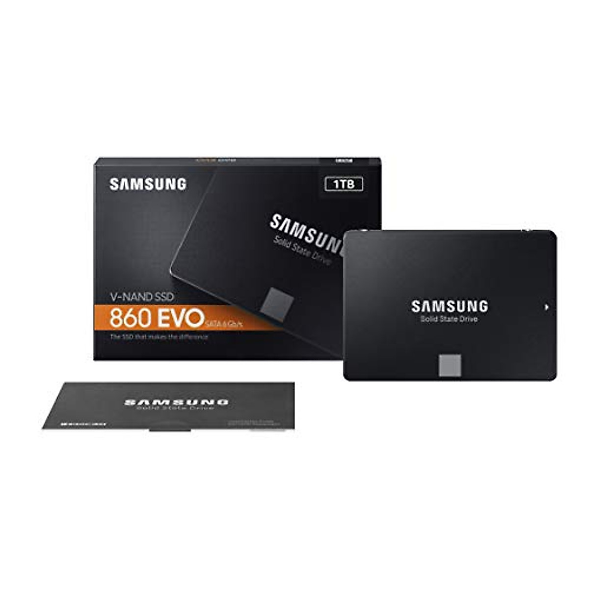 Samsung SSD 860 EVO 1TB 2.5 Inch SATA III Internal SSD (MZ-76E1T0B/AM)