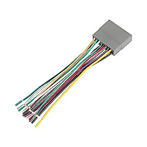 X AUTOHAUX 70-1722 Car Stereo CD Player Wiring Harness Wire Radio Adapter Install Plug for Honda Civic