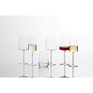 Zwiesel Glas Tritan Crystal Sensa Collection, Burgundy Red Wine Glass 24 Ounce, Set of 2