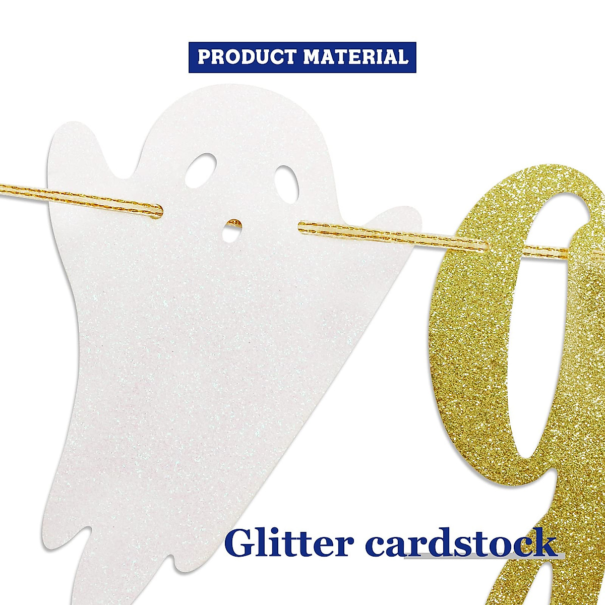 Ghouls Just Wanna Have Fun Banner, Halloween Bachelorette Party Decoration, Halloween Girl's Night Decor (Gold Glitter)