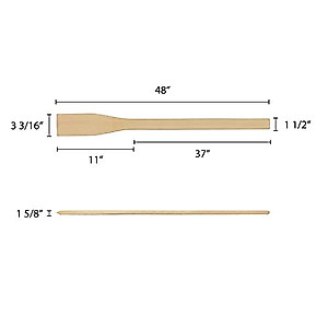Thunder Group Wooden Mixing Paddle, 48-Inch