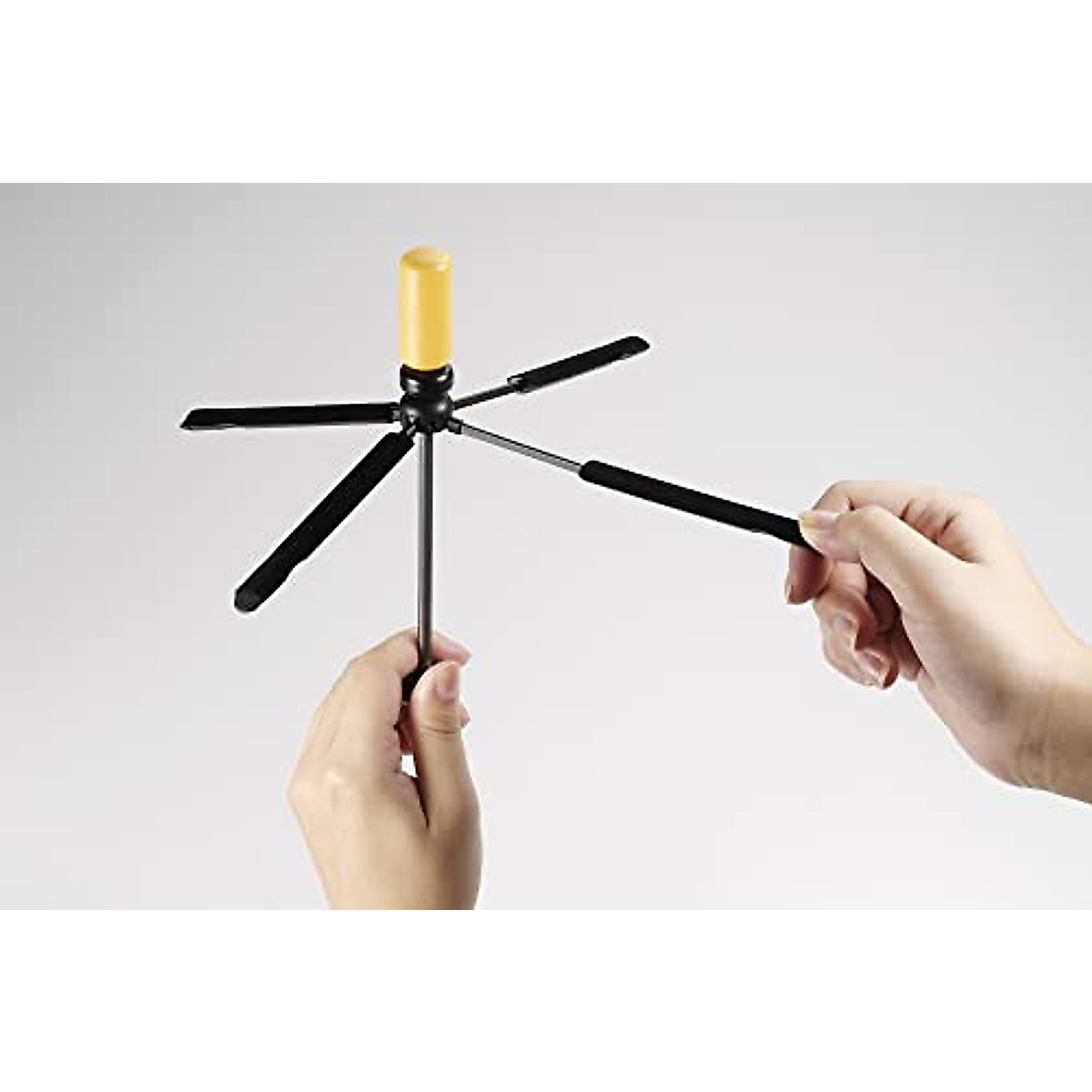 Hercules DS461B Travlite Low-B Flute Stand,Black